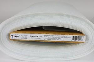 Bosal Craf-Tex Plus, (Heavy Weight), Double-Sided Fusible Stabilizer, – N. Jefferson Ltd.