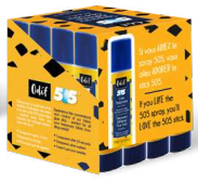 505 Temporary Adhesive Glue Stick - 36g Buy 16 get display – N ...