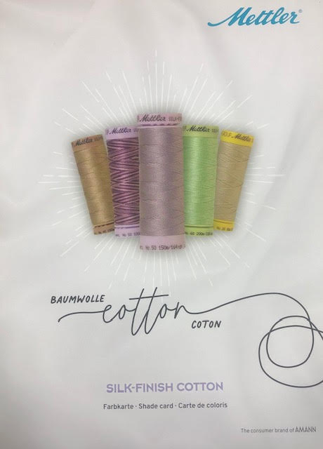 Mettler Thread Chart - Silk Finish Cotton – N. Jefferson Ltd.