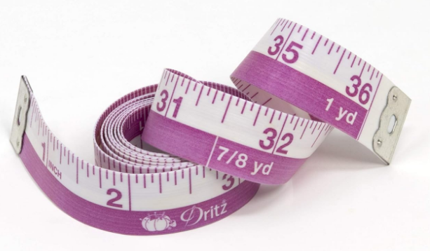 Flexible Yardstick (Tape Measure), 36' Length, Zero Centre – N ...