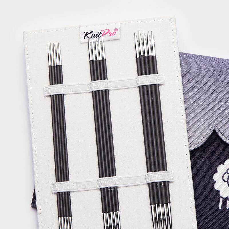 Karbonz Starter Double-Pointed Needle set 6" – N. Jefferson Ltd.