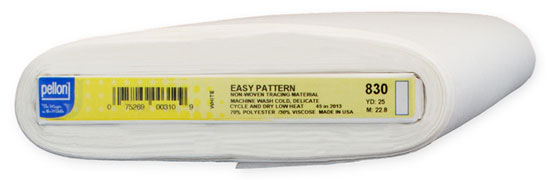 Pellon Easy Pattern Tracing Cloth Interfacing, White, 110cm x 18.3M (4 ...
