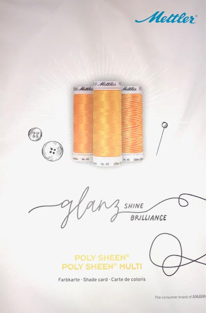 Mettler Thread Chart - Poly Sheen – N. Jefferson Ltd.