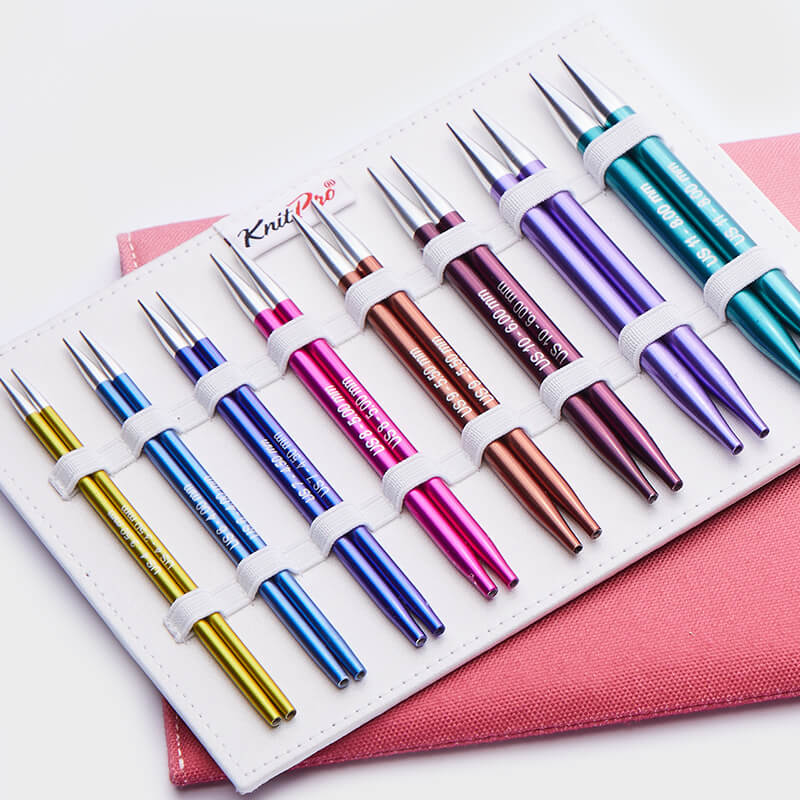 Zing Interchangeable Circular Needle Set 4" - Deluxe – N. Jefferson Ltd.