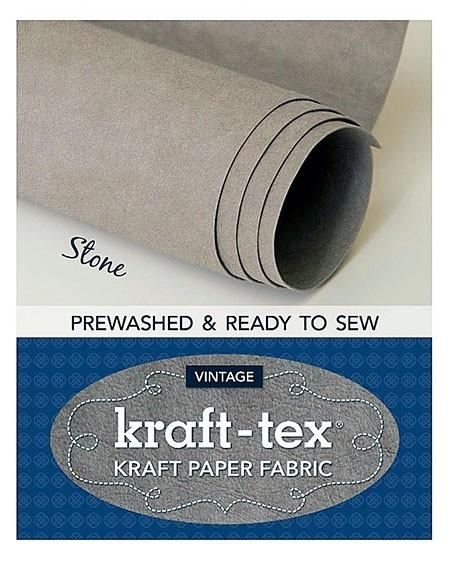 Kraft-Tex Vintage Pre-Washed Kraft Paper Fabric Roll, 18.5" x 28.5", S ...