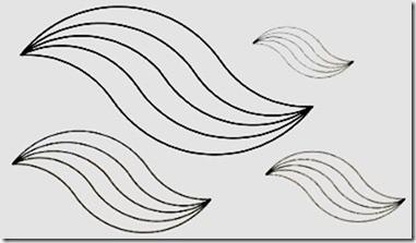 Hancy Creations North Wind Stencil by Patty Clayton, Includes 5.75", 3 ...
