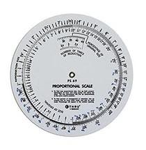 Westcott Proportional Scale, 5" – N. Jefferson Ltd.