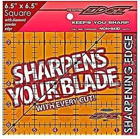 Sullivans Cutting Edge CLEAR Rulers, Non-Skid & Sharpens Your Blade, 6 ...