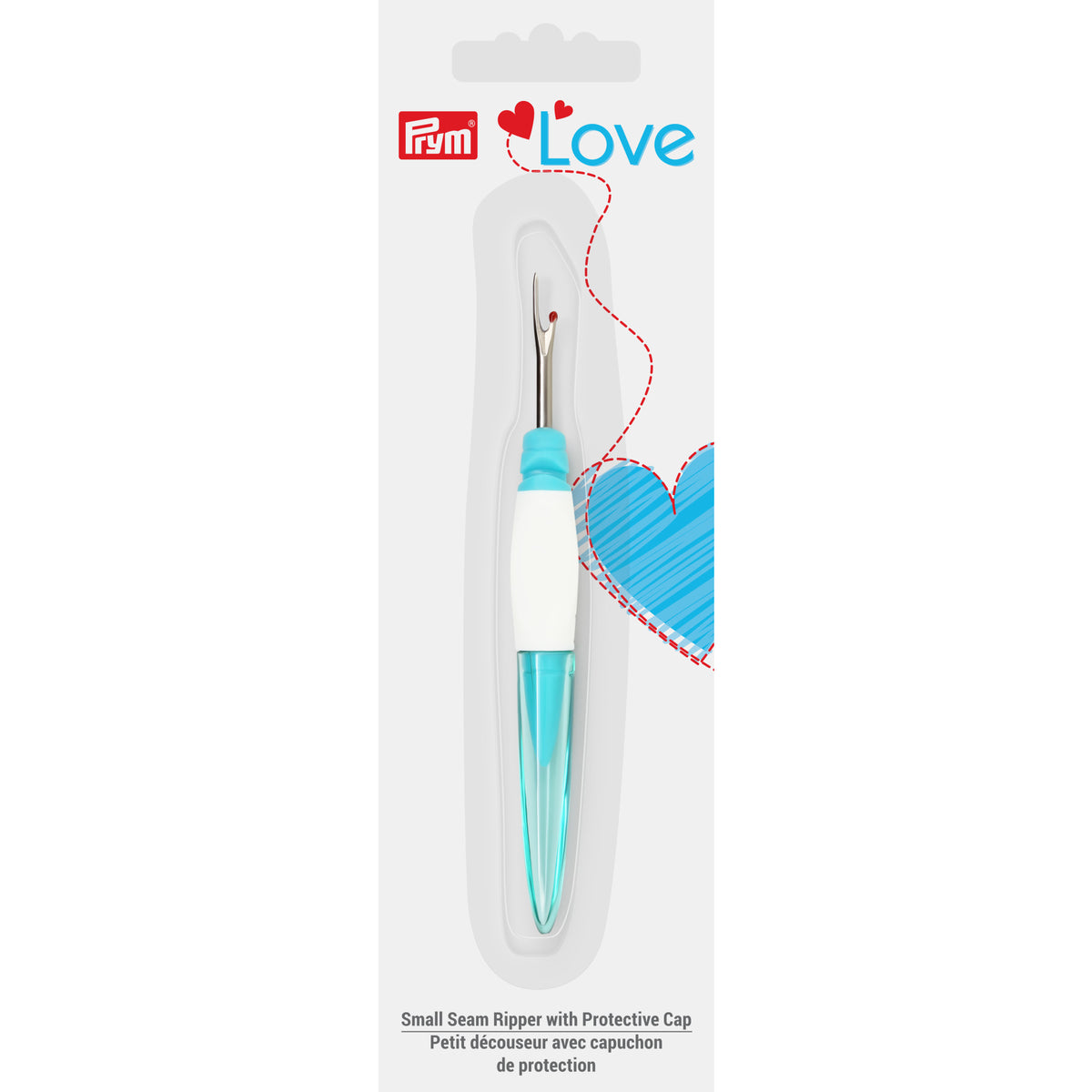 Prym Love Ergonomic Seam / Stitch Ripper, Small, Turquoise – N ...