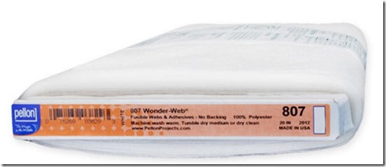 Pellon Wonder Web, 50cm (20") x 18.3m (20 yards), White – N. Jefferson Ltd.