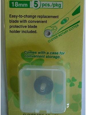 Clover Rotary Blade Refill 18mm, 5 count – N. Jefferson Ltd.