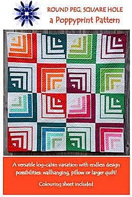 Round Peg, Square Hole Quilt Pattern by Krista Hennebury – N. Jefferson ...