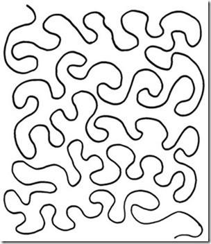 Hancy Creations Stipple Meander Stencil CLEARANCE – N. Jefferson Ltd.