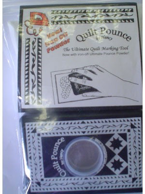 Quilt Pounce Pad with White Chalk Powder - Iron-Off – N. Jefferson Ltd.