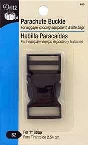 Metal Parachute Buckles, for 1” Strap, Matte Black Metal (Heavy Duty ...