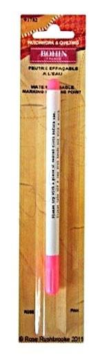 Bohin Water Erasable Marking Pen, Pink – N. Jefferson Ltd.