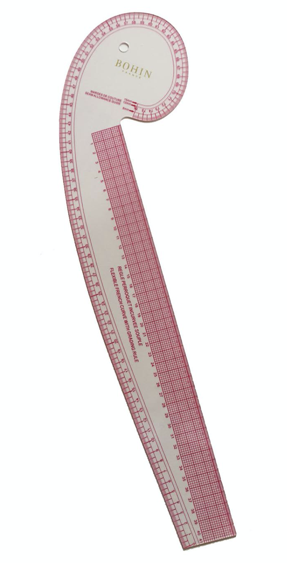 Bohin French Curve Dressmaker Ruler (Metric) – N. Jefferson Ltd.
