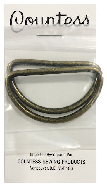 Countess D-Rings, 38mm / 1 1/2" (2pc.) - Available in 4 Colours – N ...