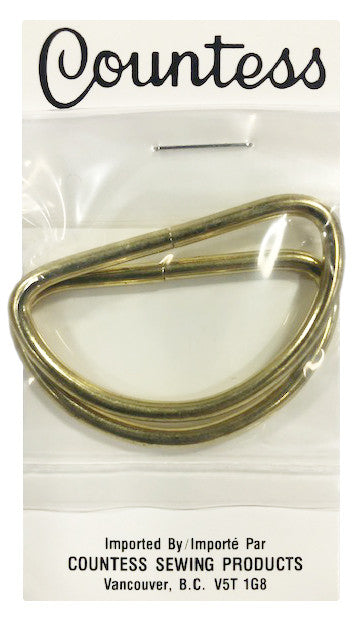 Countess D-Rings, 38mm / 1 1/2" (2pc.) - Available in 4 Colours – N ...