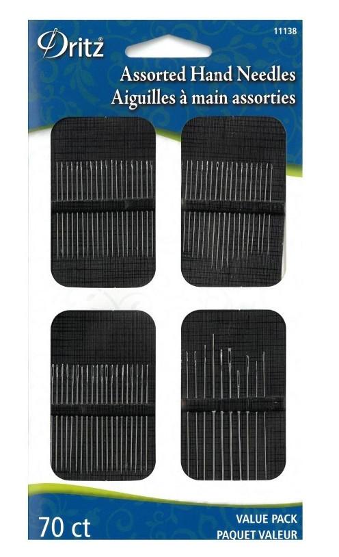 Dritz Assorted Hand Needles Value Pack, 70pc. – N. Jefferson Ltd.