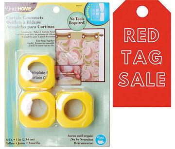 Dritz Square Grommets in Yellow, 1 (Inner Diameter), 8pc. - ON CLEARAN ...