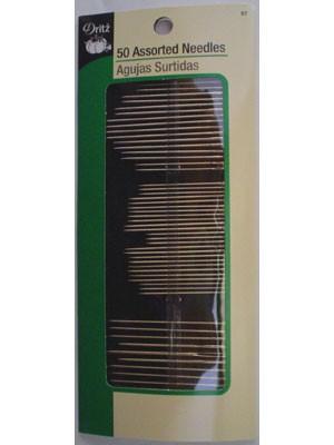 Hand Sewing Needles Card, 50 Assorted Needles – N. Jefferson Ltd.