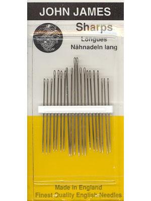 John James Sharps Needles, Size 3/9, 20 Count – N. Jefferson Ltd.
