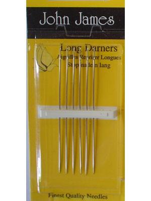 John James Long Darners, Size 9, 6 Count – N. Jefferson Ltd.