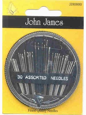 John James Assorted Needles Compact, 30 Count – N. Jefferson Ltd.
