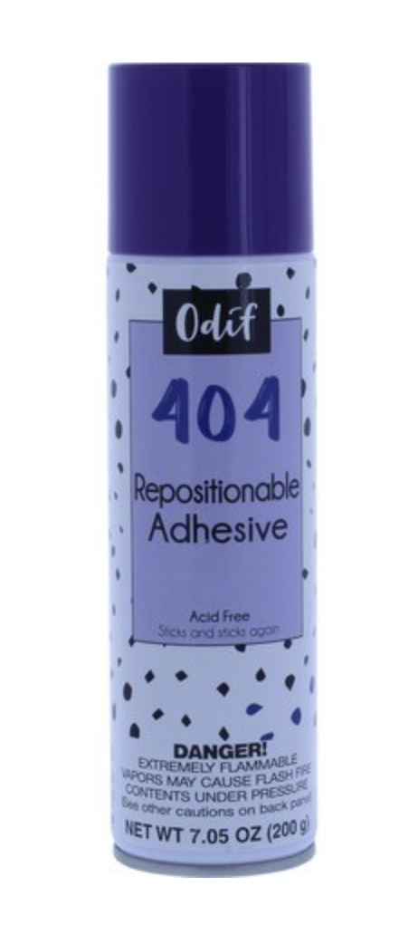 Odif 404 Spray - Repositionable Craft Adhesive – N. Jefferson Ltd.