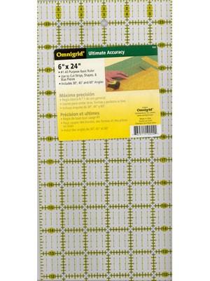 Omnigrid 6" x 24" Ruler – N. Jefferson Ltd.