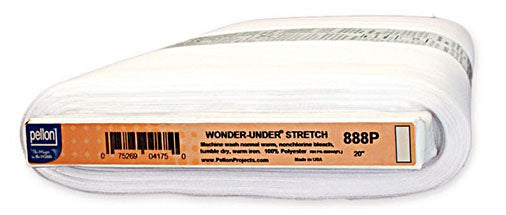 Pellon Wonder Under Stretch, Paper-Backed Fusible Web, 20" x 27.4M (Ac ...