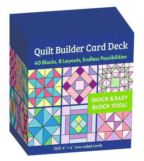 Quilt Builder Card Deck: 40 Blocks, 8 Layouts, Endless Possibilities ...