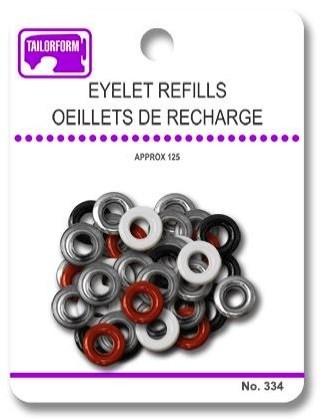 Eyelets Small Assorted Colours, 125ct. – N. Jefferson Ltd.